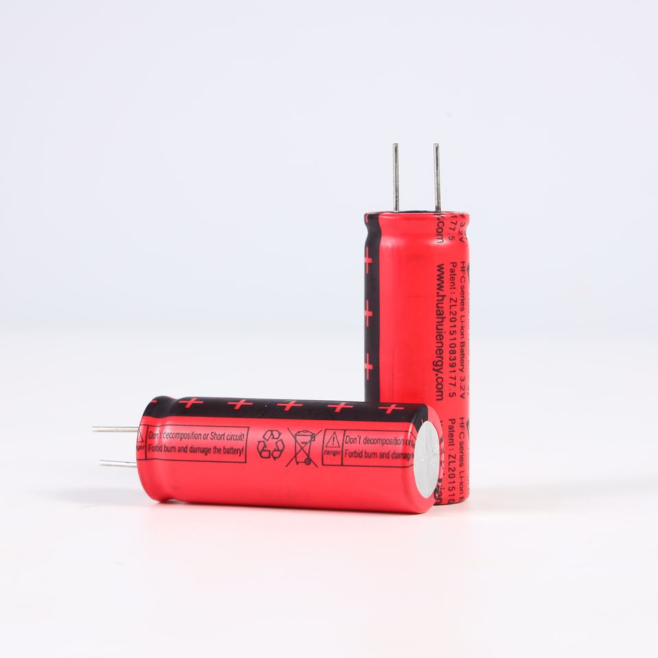 1850 LiFePO4 Capacitor Battery with Same-Pole Leads for Robotics Heavy ...
