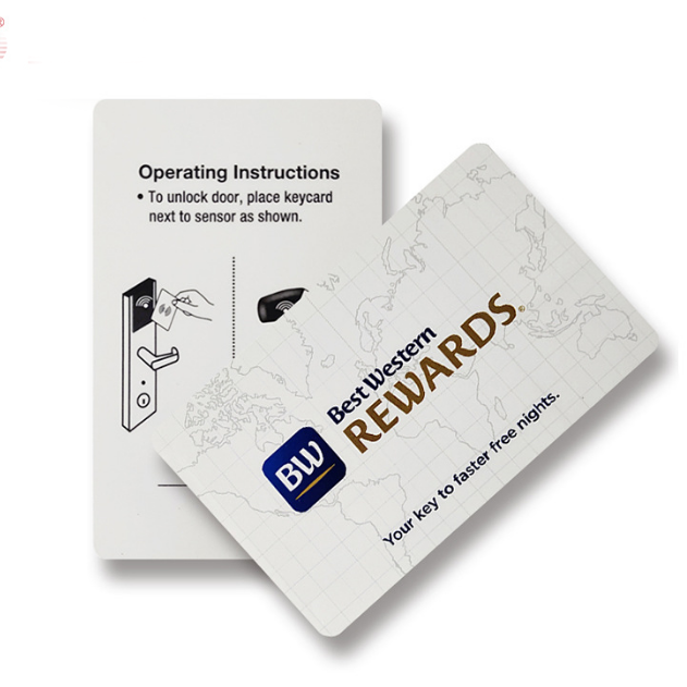 13.56MHz Frequency Classic 1K Technology 14443A PVC RFID Smart Hotel ...