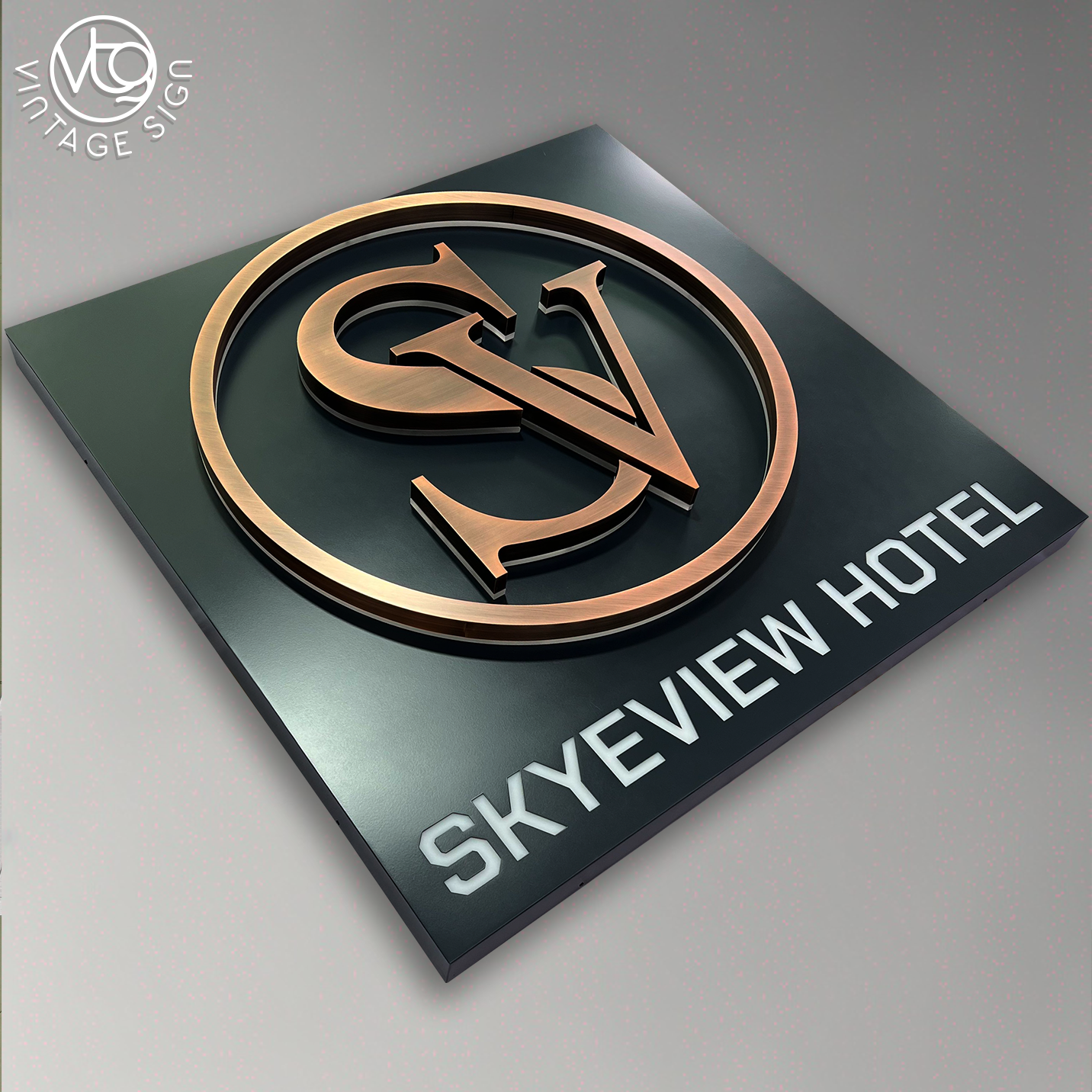 Handcrafted Elegance: Elevate Your Collection with Unique copper logo ...