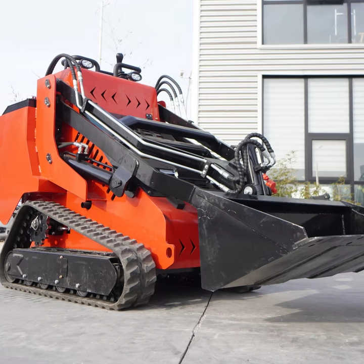 High Quality HT530 Skid Steer Loader Crawler Loader With Flexible ...