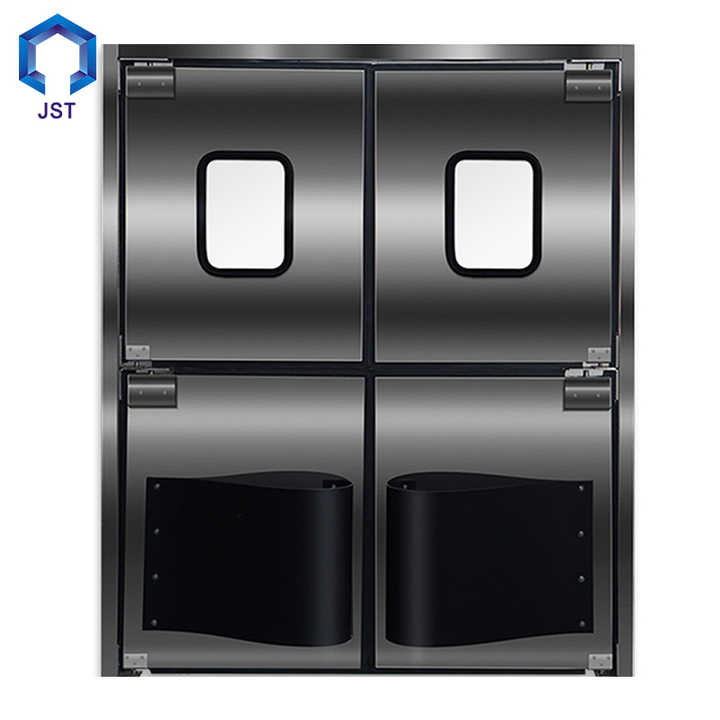 Commercial Kitchen Modern Double-Action Traffic Swing Door Stainless ...