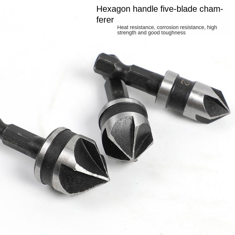 Dr. Giant Cross-border Hexagon Handle Titanium Plated 3-blade Chamfered ...