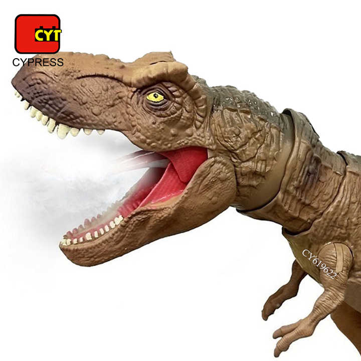 Battery Operated Tyrannosaurus Dinosaur Action Figure with Light, Sound ...