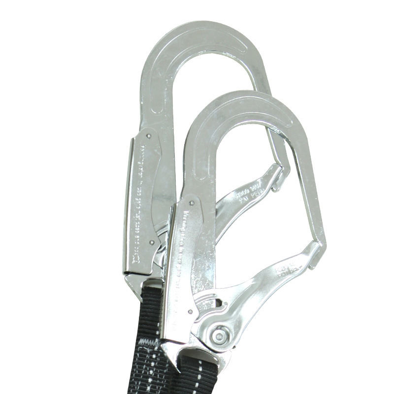 Webbing Lanyard Belt Safety Single Nylon Elastic Belt Lanyard with Big ...