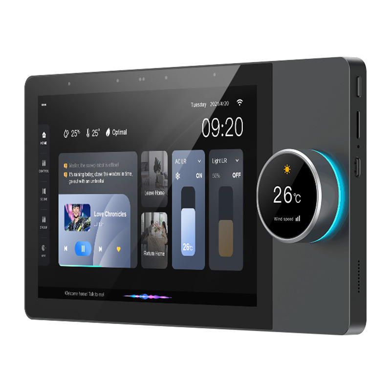 8-Inch OLED Smart Home Central Control Screen Wi-Fi Gateway Background ...