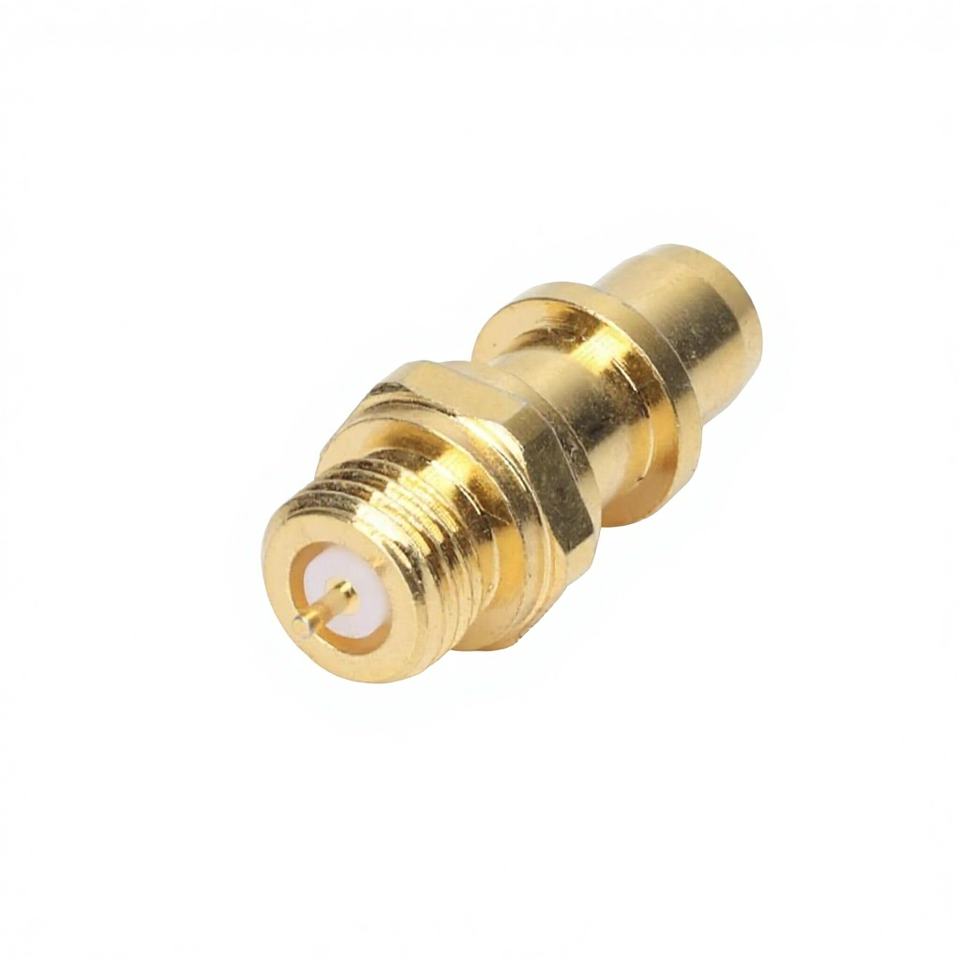 BMA RF Coaxial Connector 50 Ohm Male Female High Frequency Straight ...