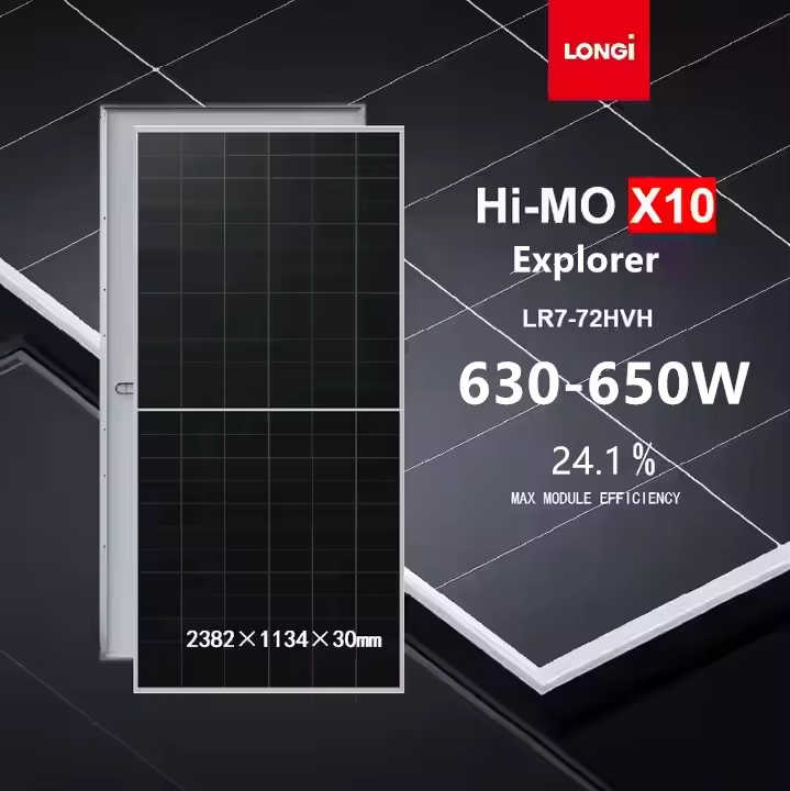 Long1 Hi-Mo X10 Solar Panels High Efficiency N-Type PV Modules ...
