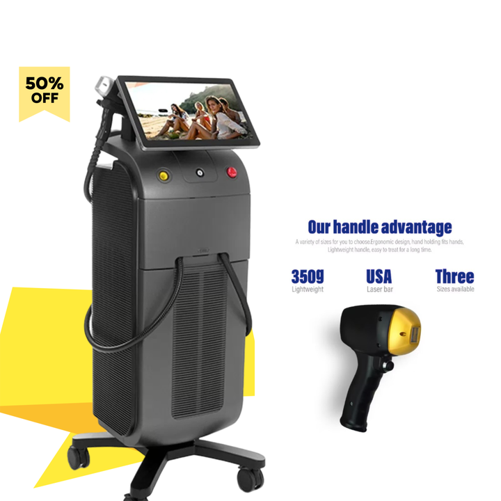 Advanced Diode IPL Hair Removal System With Ice Cooling Platinum ...