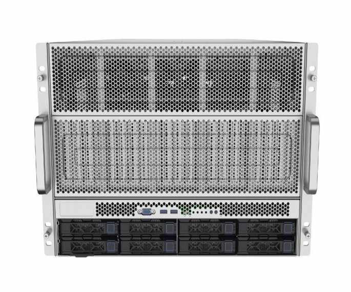 GPU Server AI Scalable CPU Server Computing Server AI Training 7U 8 Gpu ...