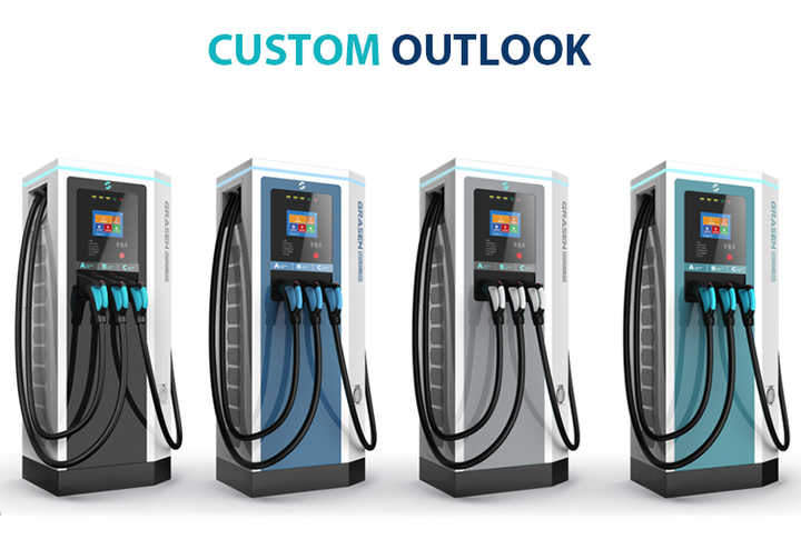 Multi-standard EV Charging Solution Tuv Ce Ocpp 120kW DC+22kW AC EV ...