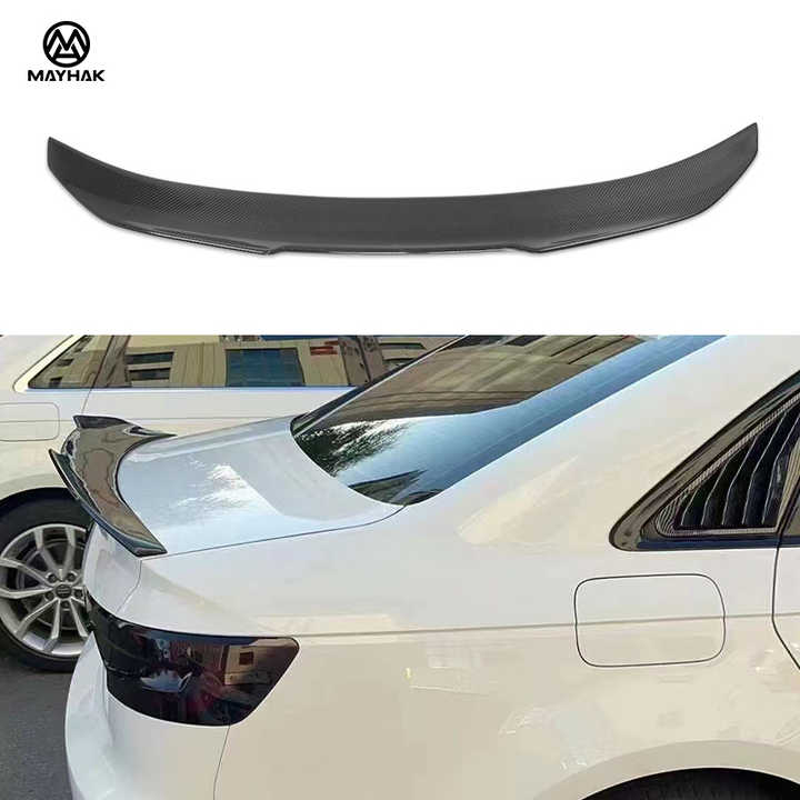 Carbon Fiber PSM Style Rear Wing Spoiler Upgrade Auto Tail Trunk Wing ...