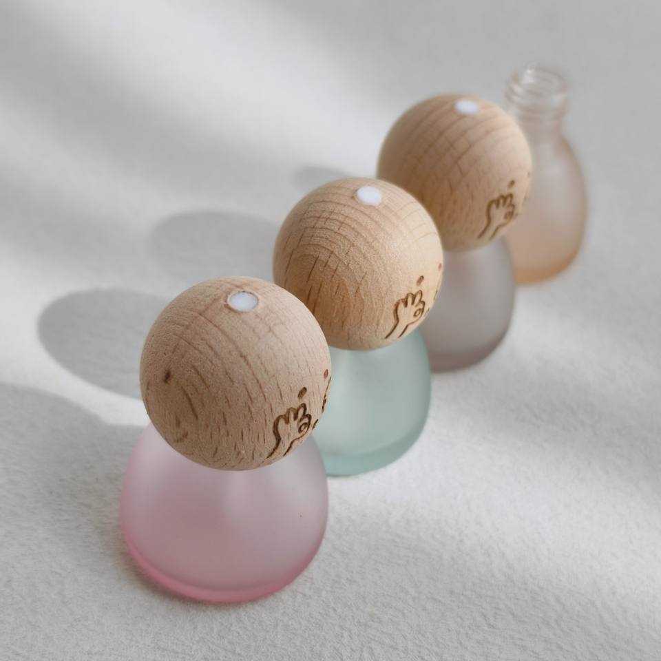 Empty Essential Oil Diffuser Glass Bottles with Screw Cap 100pcs MOQ ...