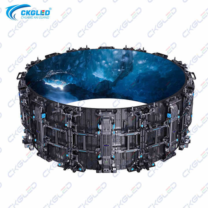 Flexible Bending Indoor Video Wall LED P3.91 Screen Panel Full Color ...