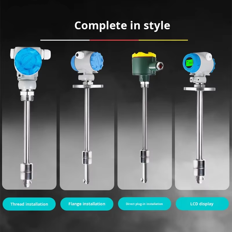 Float Level Gauge Stainless Steel Magnetic Reed Switch Insertion Link ...