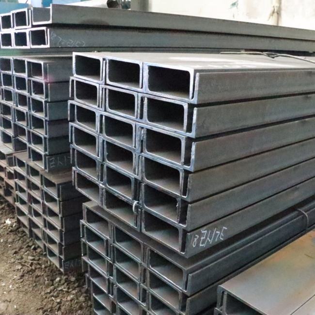 U Beam Channel Hot Dipped Galvanized Surface S275JR Q235B SS400 A36 ...