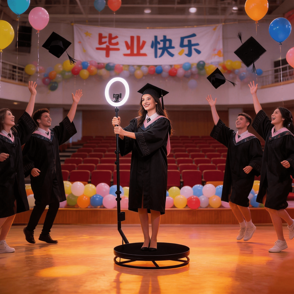 360 Rotating Camera Photo Booth Remote Control | iPad SLR | Instant ...