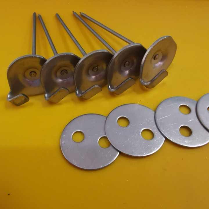Stainless Steel 304 Lacing Hooks - 22MM Diameter, 1mm Thickness