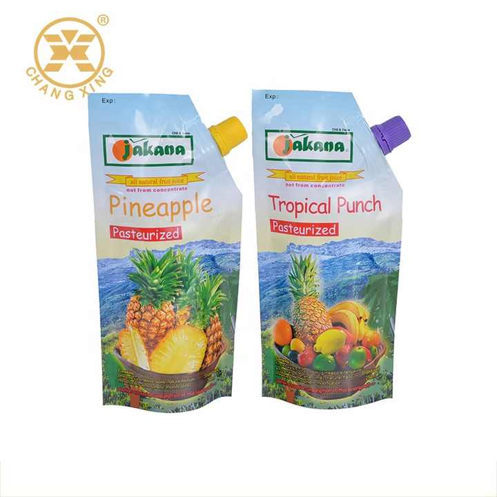 Jam-bec Liquid Spout Pouch Bags - High Barrier, Customizable