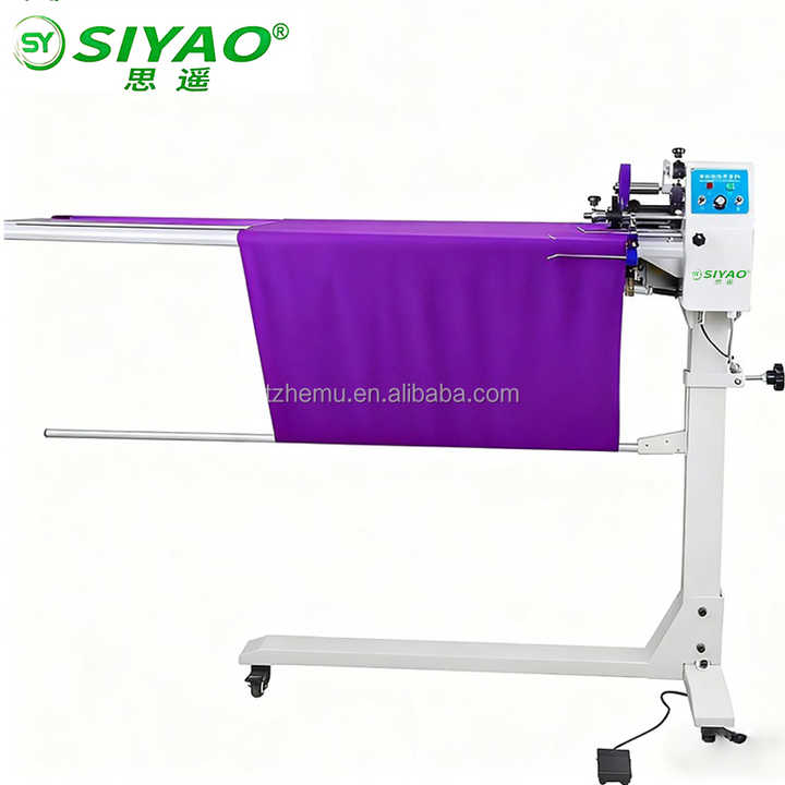 SY-933A Automatic Electric Strip Cutter Cloth Fabric Ribbon Piping ...