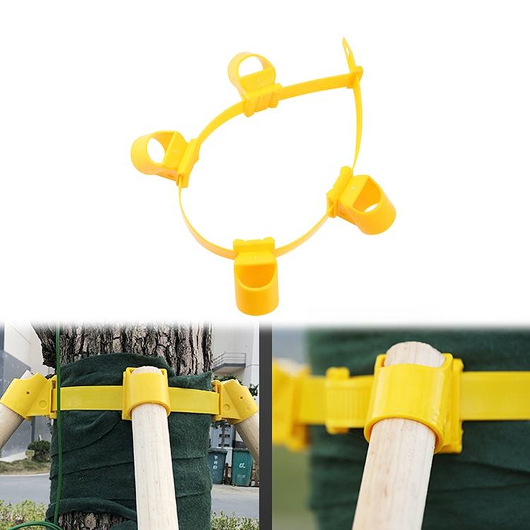 Plant Support Frame - Durable Big Tree Growing Support Stakes Tripod ...