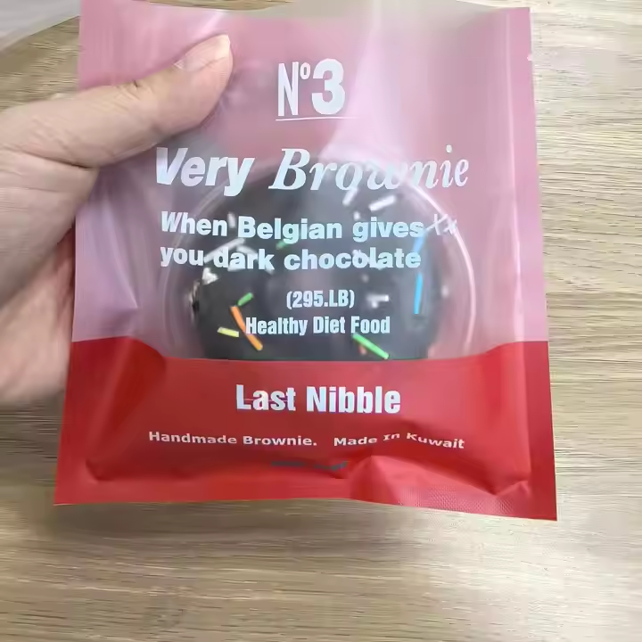 Wholesale Transparent Frosted Cookies Plastic Bag OPP/PET/PE Sachet ...