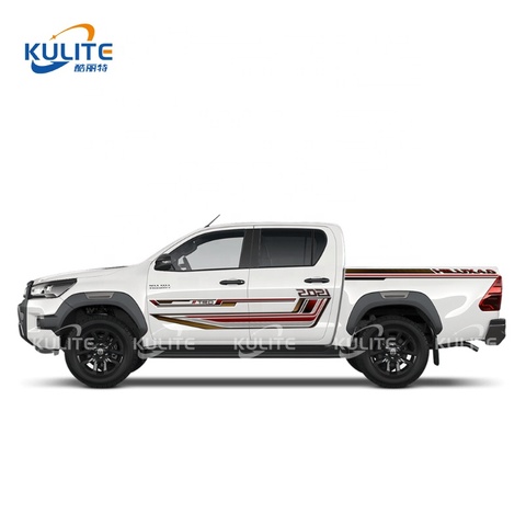 Vinyl Car Sticker PVC for Hilux Car Lines Cover Stripes Graphics ...