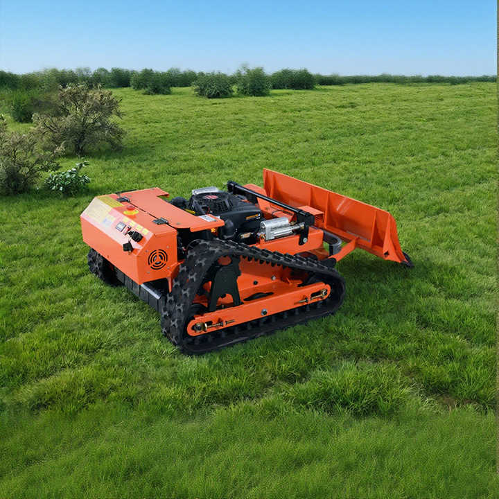 Engine crawler Brush Cutter For Agriculture Remote Control Robot China ...
