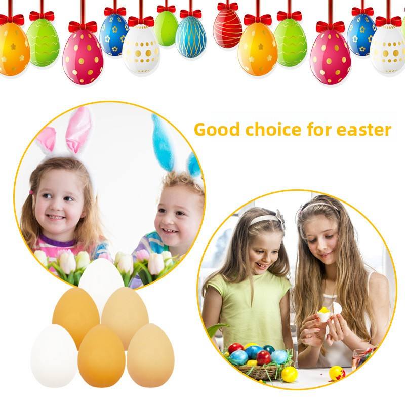 Cross-border Easter Creative Simulated Egg Stress-relief Ball Soft ...