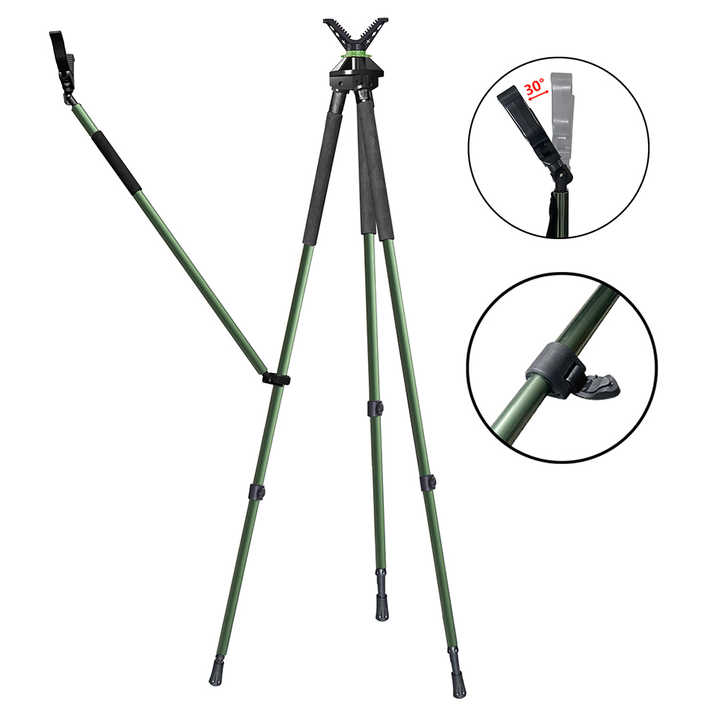 Black Aluminum Riffe Shooting Rest for Hunting Tripod/Shooting Hunting ...