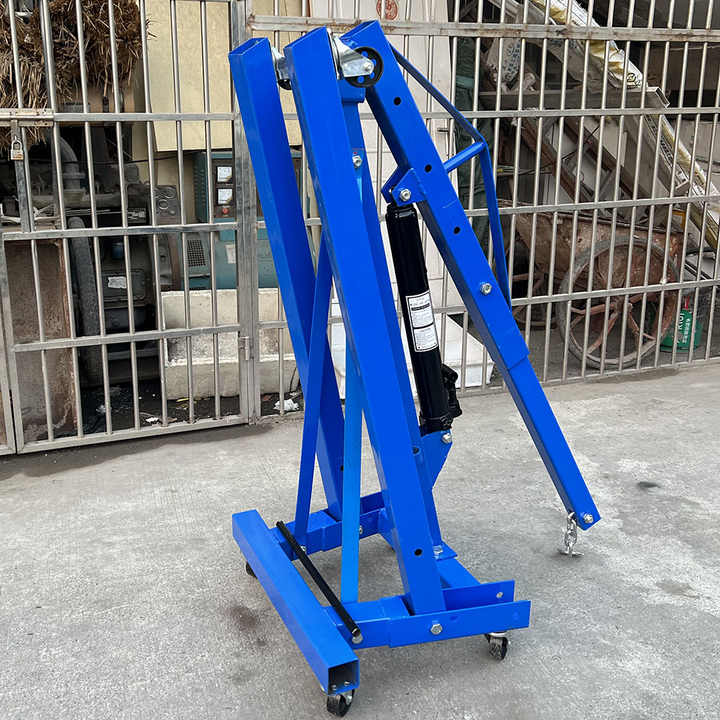 Heavy Duty 2 Ton Engine Crane Stand Hoist Lift Jack Repair Workshop ...
