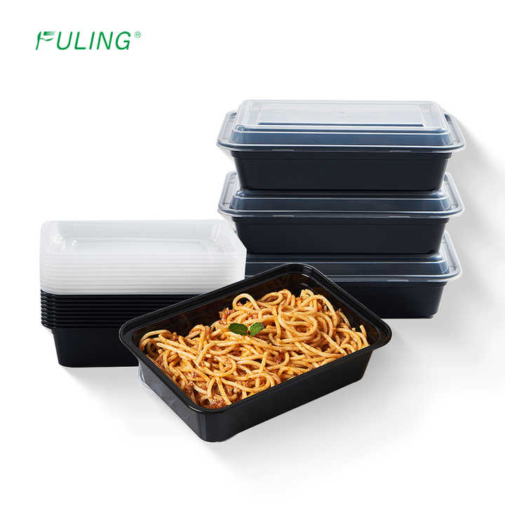 FULING Disposable PP Plastic Restaurant Take-out Food Packaging ...