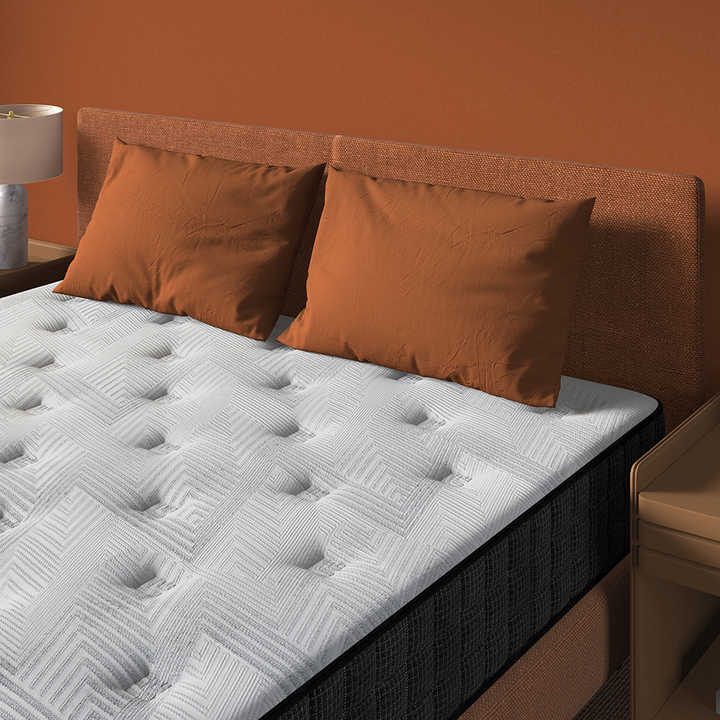 Factory Queen Size Memory Foam Mattress in Roll Carton Box with Pocket ...