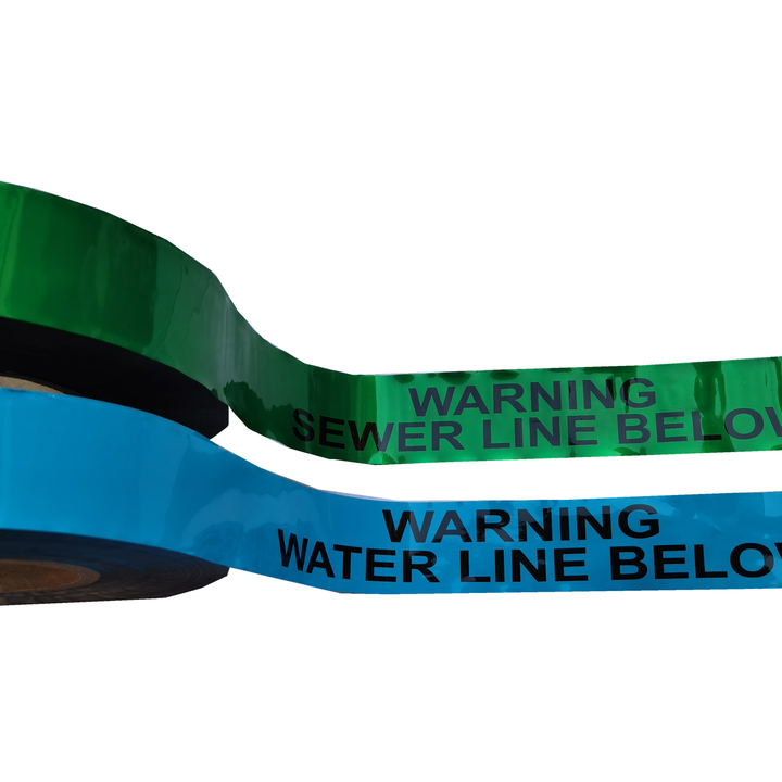 Factory Supplied Detectable Caution Tape Underground Marking Tracer Tape Warning Tape Product ...