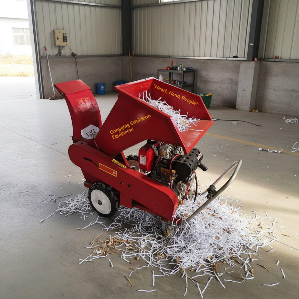 Diesel Engine Mobile Grass Shredder Forage Grass Chopper Farm Hay Chaff ...