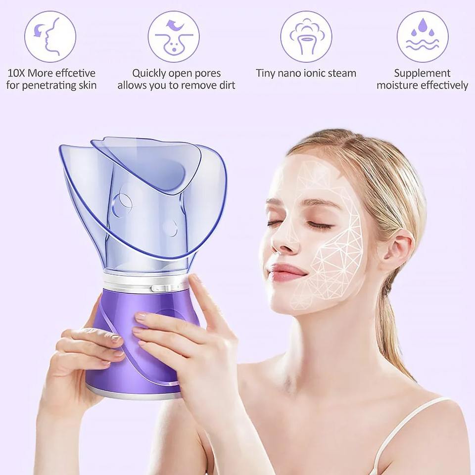 Multi-functional Humidifier with Facial Steamer and Ionizer for ...