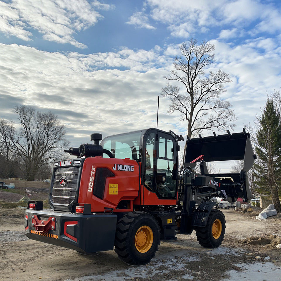 China Manufactured High Power Compact Diesel Wheeled Front Loader with ...