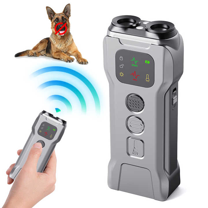 Upgraded Ultrasonic Outdoor Indoor Wireless Rechargeable Pet Training ...