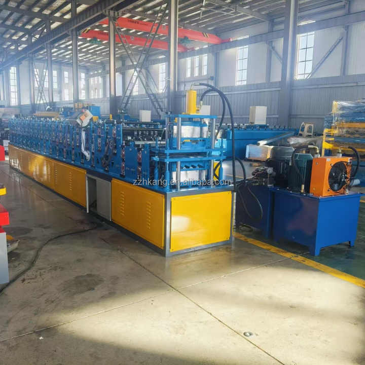 Fully Automatic Double Layer Gusset Plate Panel Roll Forming Machine ...