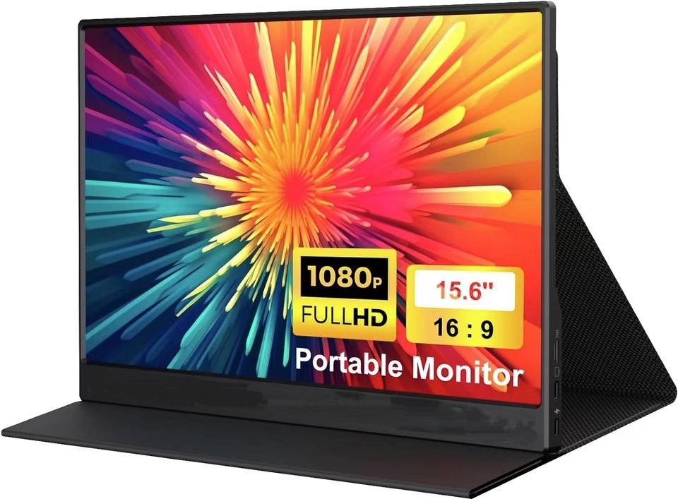 15.6 Inch IPS Touch Screen Portable Monitor - 1080P FHD USB-C Laptop ...
