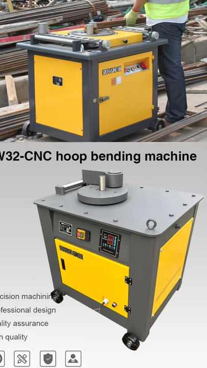 GW42 CNC stirrup bender electric GW42C manual steel bar bender rebar ...