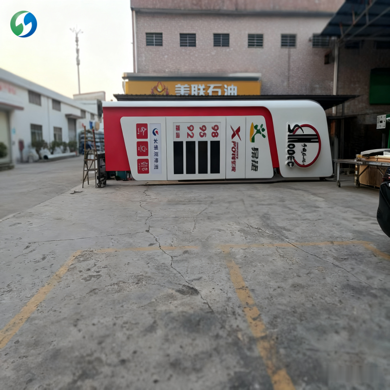 Best Selling Gas Station Price Signage LED Illuminated Digital Price ...