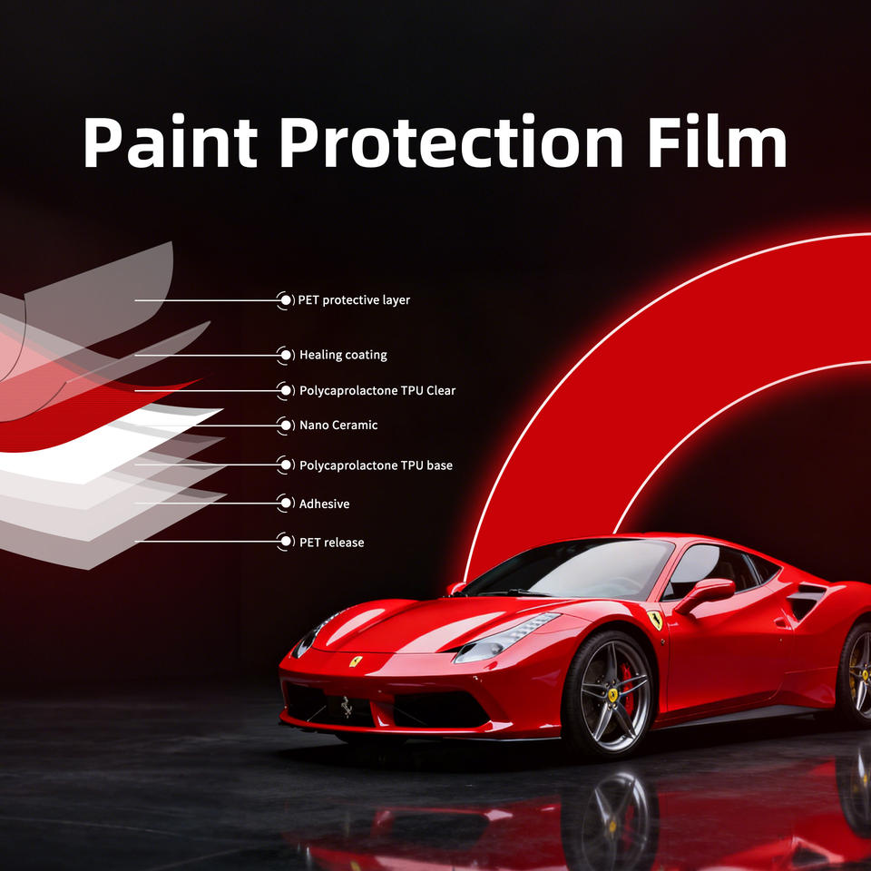 OEM Logo TPU Color Changing Self Healing Anti Scratch Paint Protection ...