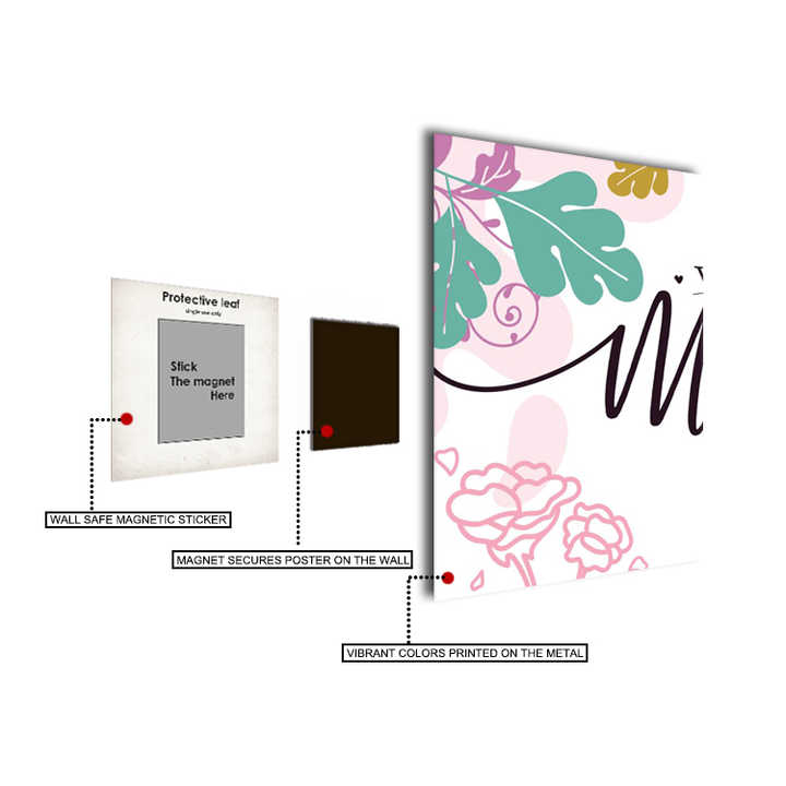 You Will Forever Be My Always Metal Print 3 in 1 Magnet Hanging Metal ...