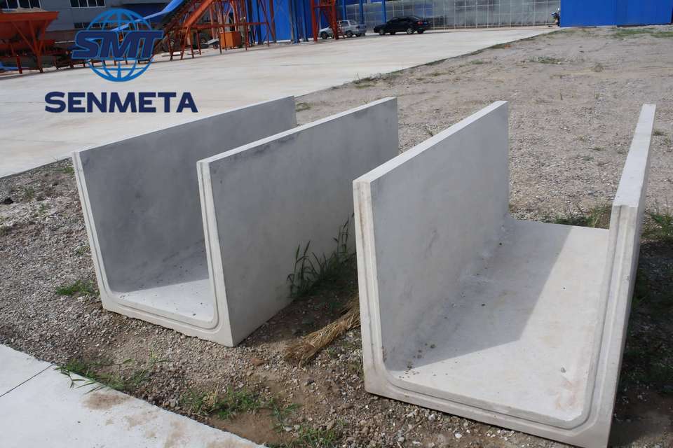 High Quality U-Shaped Concrete Drainage Channel Steel Mold for Small ...