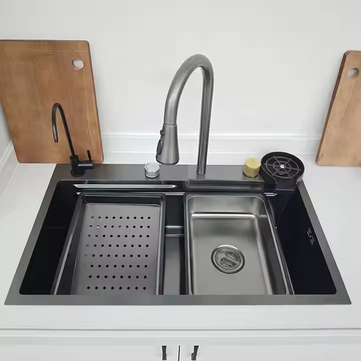 Under-counter Handmade Customizable High-quality Stainless Steel Modern ...