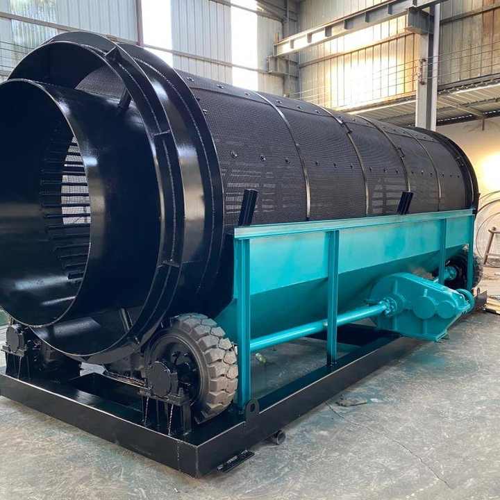 Excavator Rotating Screening Bucket Rotary Screen Drum Bucket for Sand ...
