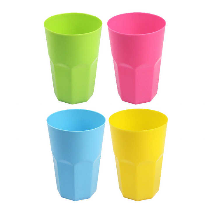 Colored Octagonal Plastic Beverage Cup Children's Toothbrush Cup ...