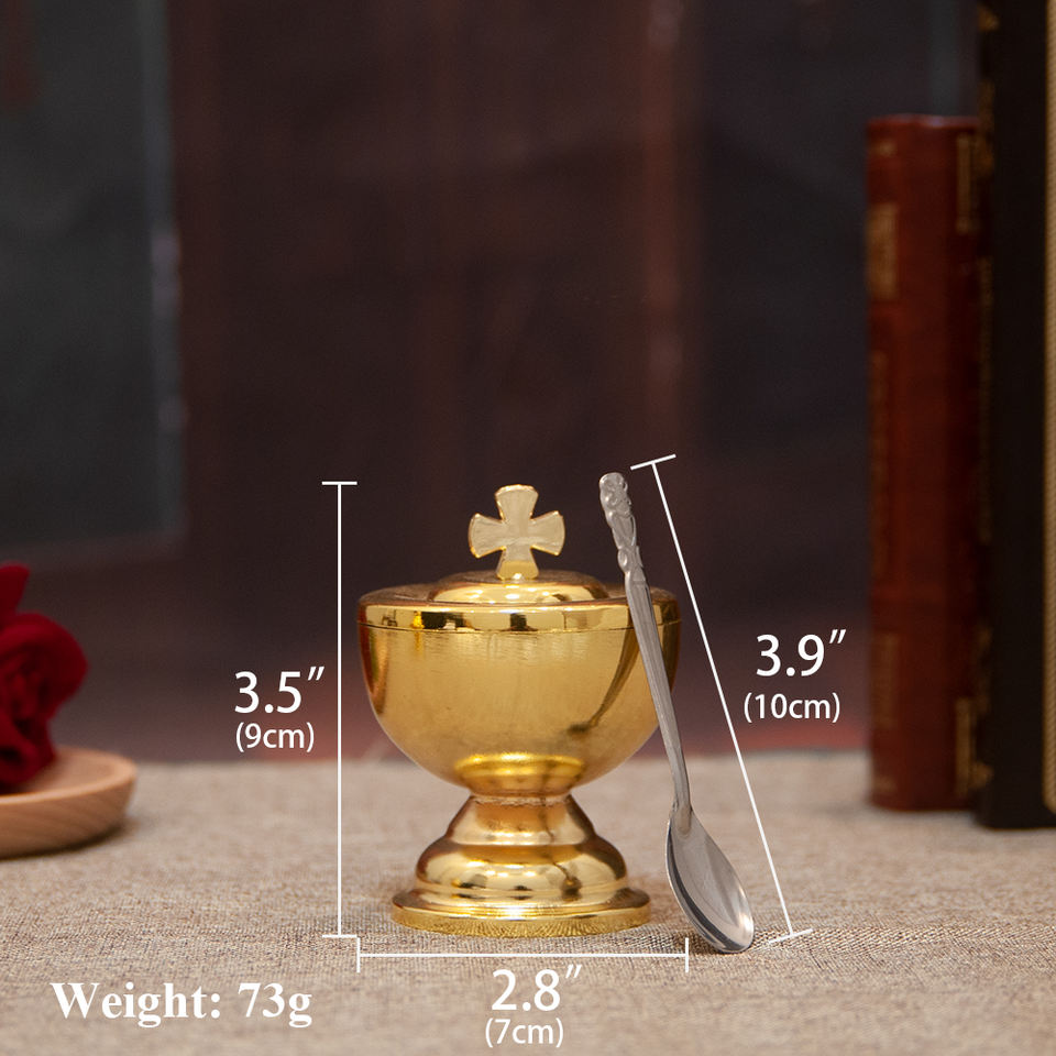 HT Frankincense Resin Incense Burner - Orthodox/catholic