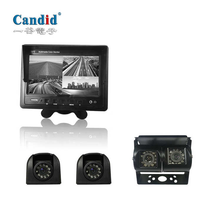 7 Inch 9-24V Waterproof Heavy Duty 2.4G Wireless Rear View Car Vehicle ...