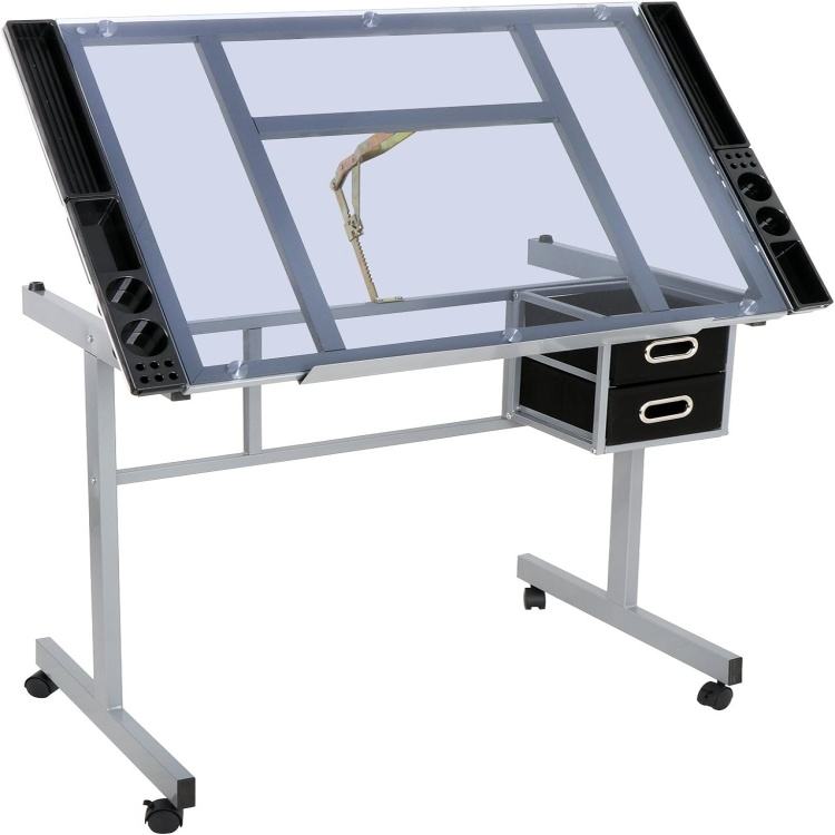 Ergonomic Adjustable Drawing Table - Perfect for Drafting